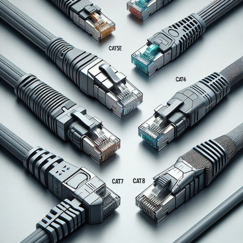 Understanding the Speeds of Cat5, Cat5e, Cat6, Cat7, and Cat8 Cables