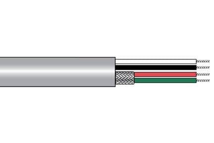 alpha equal 5480/50C multi-conductor cables 50 pr #24 pvc fs pvc
