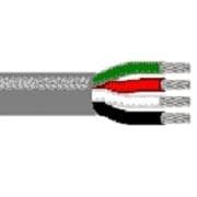 alpha equal 1174C multi-conductor cables 22awg 4c unshld 500ft spool chrome