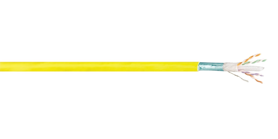 GENERAL CABLE 7131790 - GenSPEED 10,000 Cat 6A Cable, CMP, U-FTP, Red